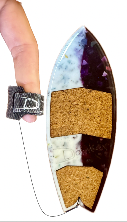 Shred-It Doinker Deck Complete: 50/50 Purple & White – Blair Conklin